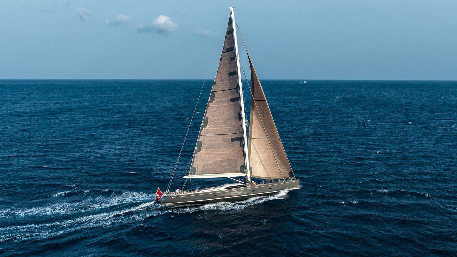 30m sailing yacht Acaia completes eight-month refit